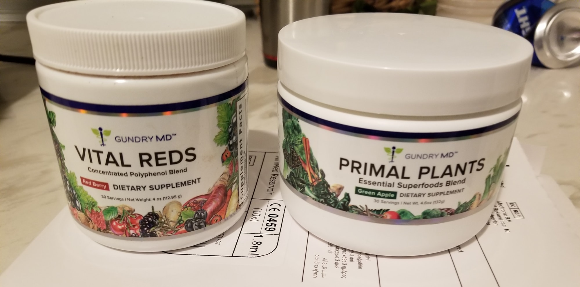 Best Organic Green and Red Drink Powder